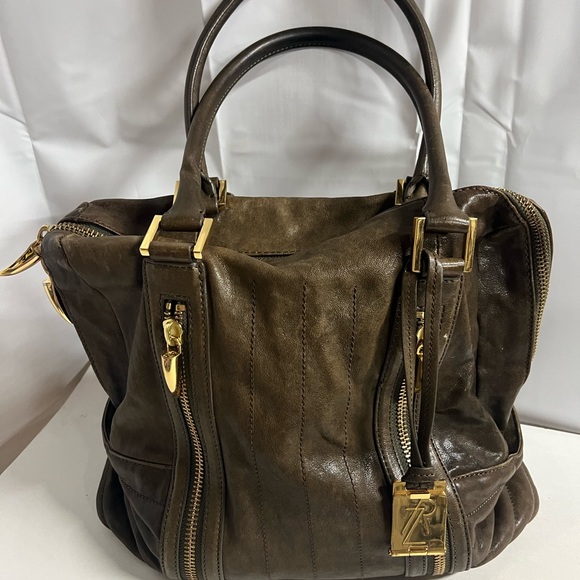 Rachel Zoe | Bags | Large Leather Rachel Zoe Satchel Handbag | Poshmark
